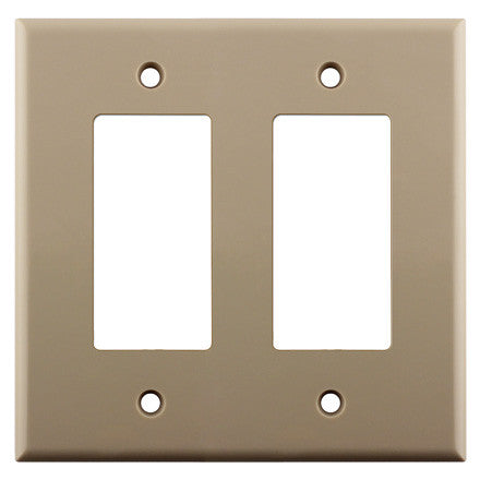 Decora Style Dual Gang Wall Plate - Home Tech Experts Canada