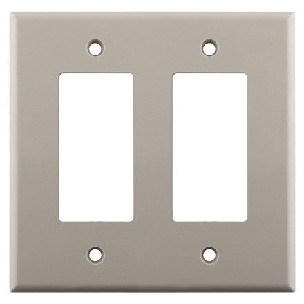 Decora Style Dual Gang Wall Plate - Home Tech Experts Canada