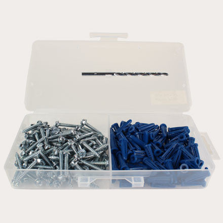 Plastic Concrete Anchors with Screws - Home Tech Experts Canada