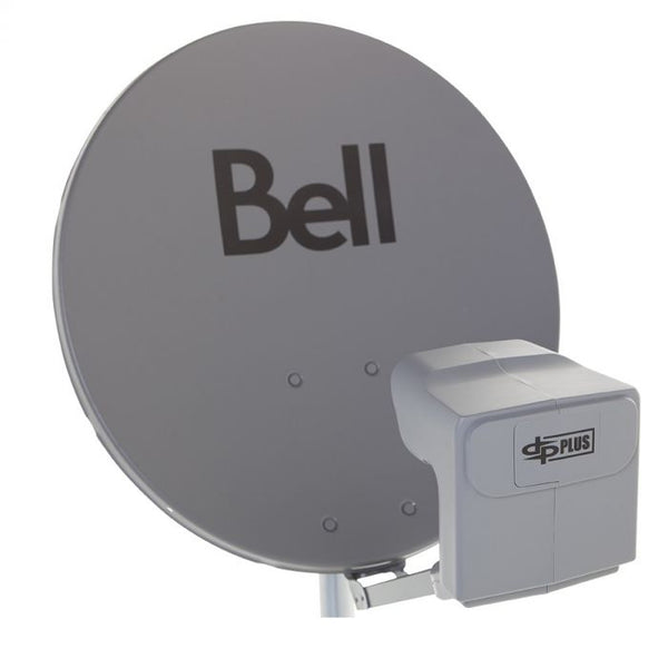 Bell Satellite Dish with Quad LNB – Home Tech Experts